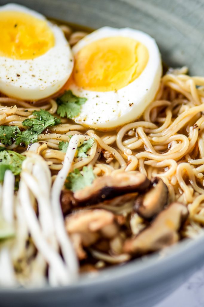 Simple Shiitake Mushroom Chicken Ramen - Project Meal Plan