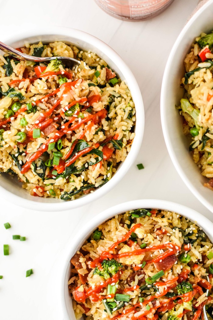 Veggie Packed Breakfast Fried Rice - Project Meal Plan