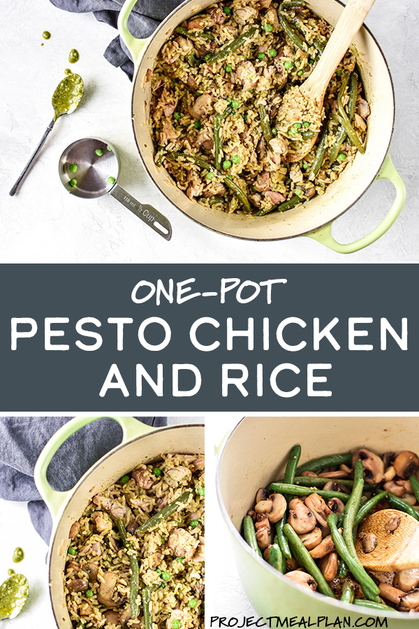 One-Pot Pesto Chicken and Rice - Project Meal Plan