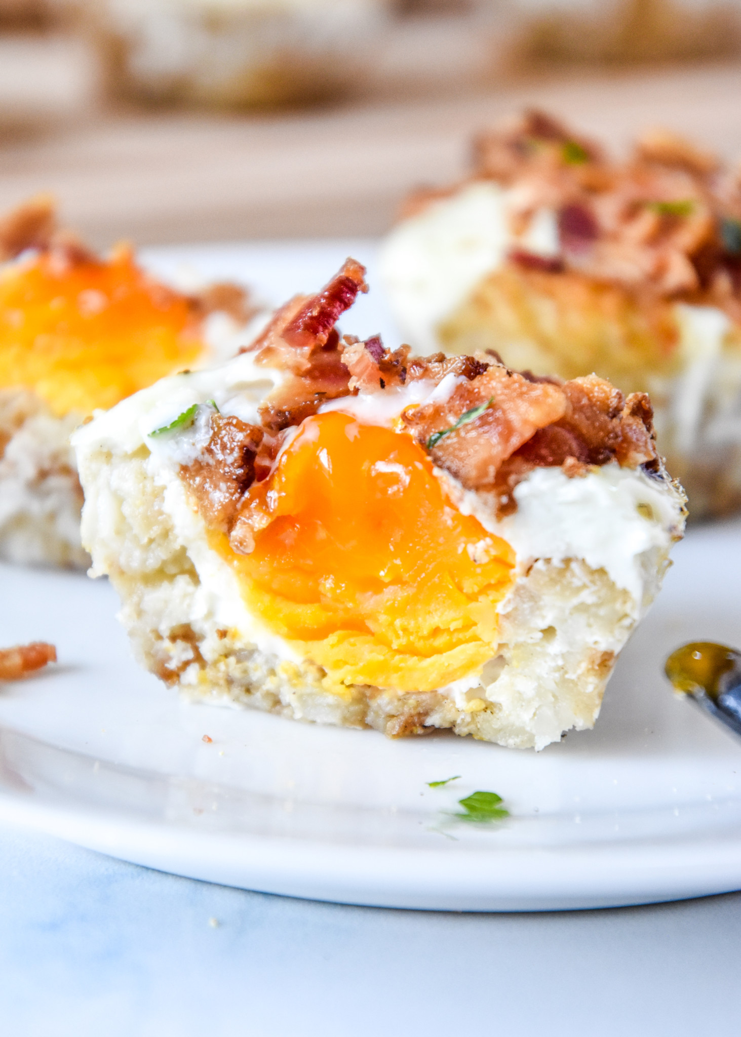 Tater Tot Crust Baked Egg Cups - Project Meal Plan