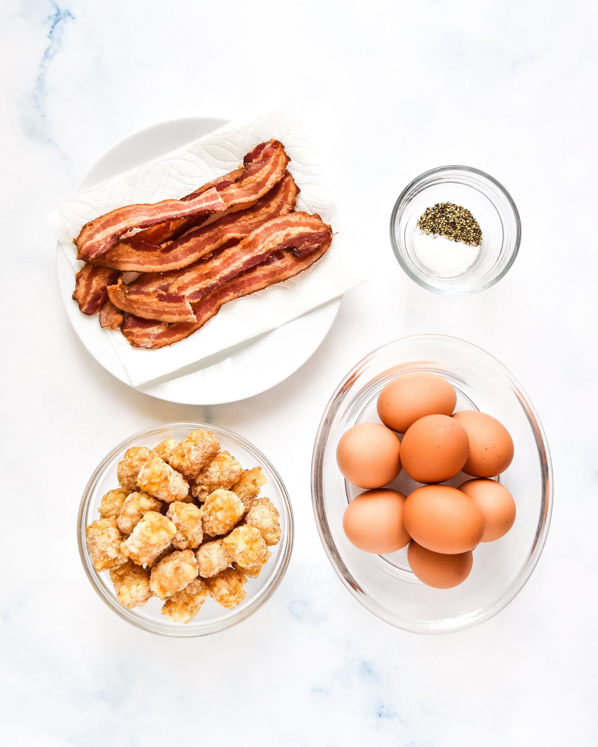 Tater Tot Crust Baked Egg Cups - Project Meal Plan