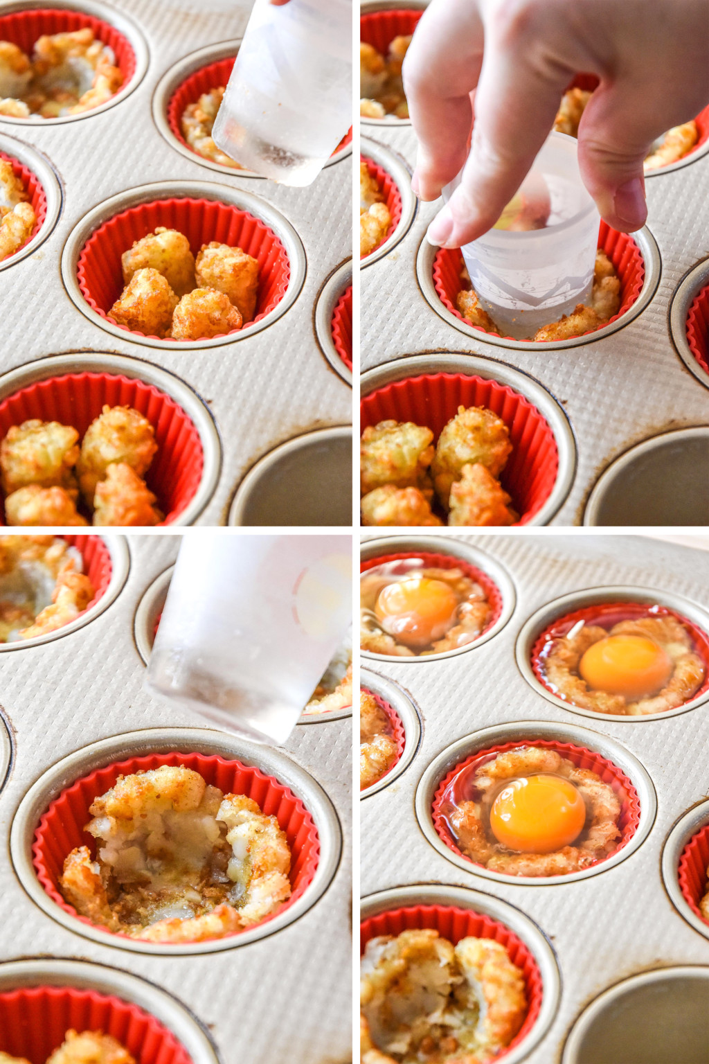 Tater Tot Crust Baked Egg Cups - Project Meal Plan