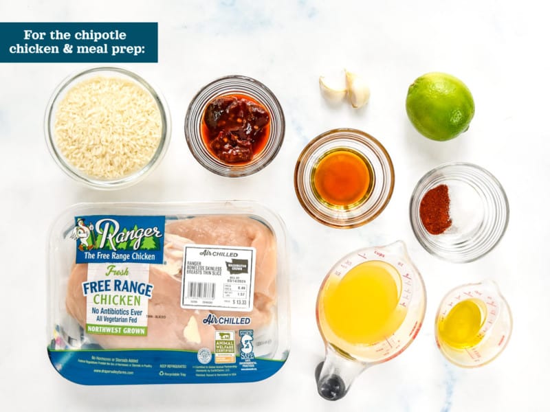 Chipotle Lime Chicken Meal Prep - Project Meal Plan