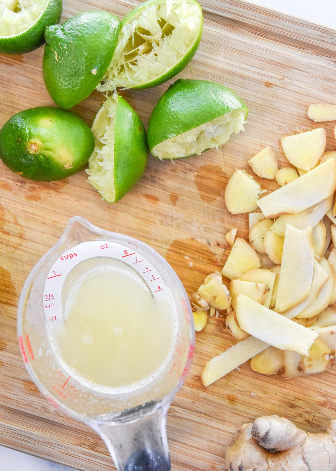 Make-Ahead Ginger Lime Syrup - Project Meal Plan