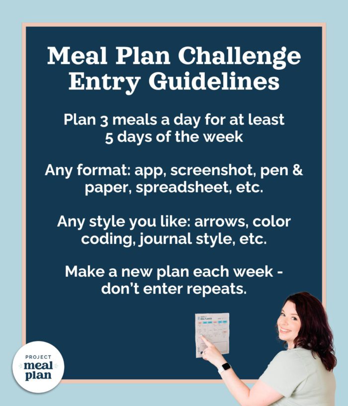 The 4-Week Meal Planning Challenge: January 2025 - Project Meal Plan
