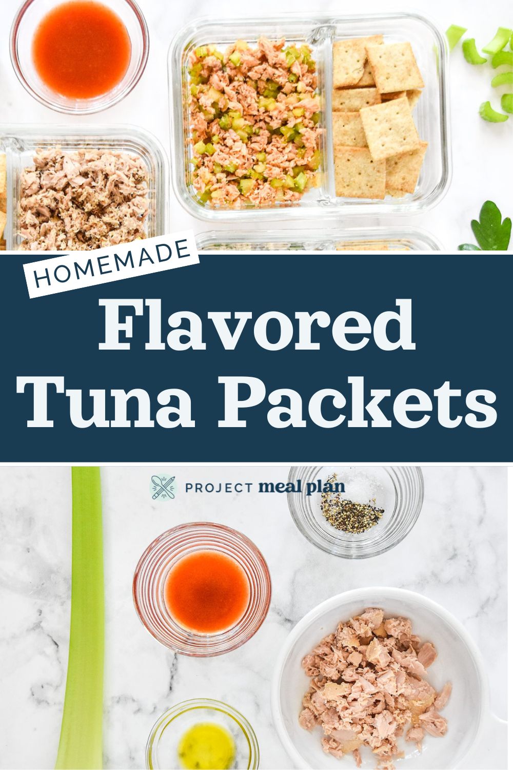DIY Flavored Tuna Packets 5 Ways - Project Meal Plan